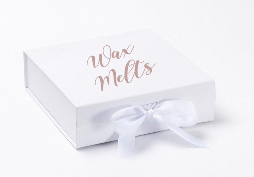 Wax Melt Gift Box – Magnetic Lid & Ribbon, Build at Home – Jessica ...
